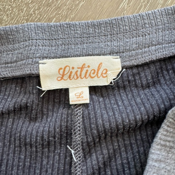 Listicle | Intimates & Sleepwear | Listicle Ribbed Cami And Legging Set ...